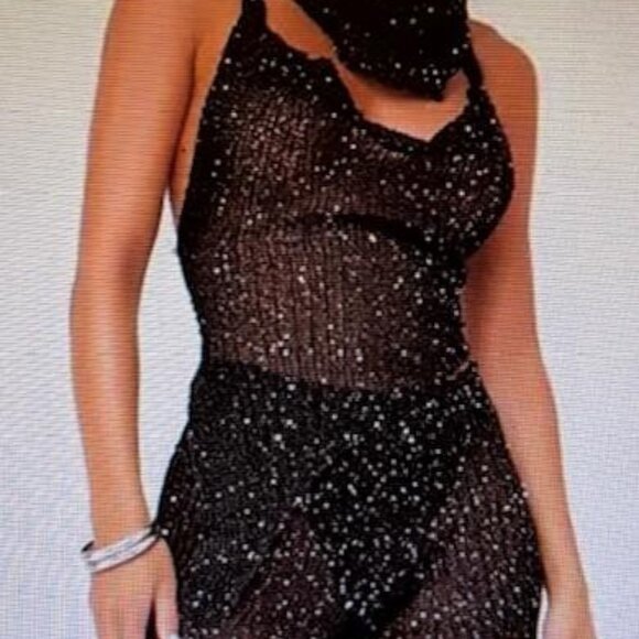 Kansoon | Pants & Jumpsuits | Kansoon Sexy Outfits For Women Sequin ...